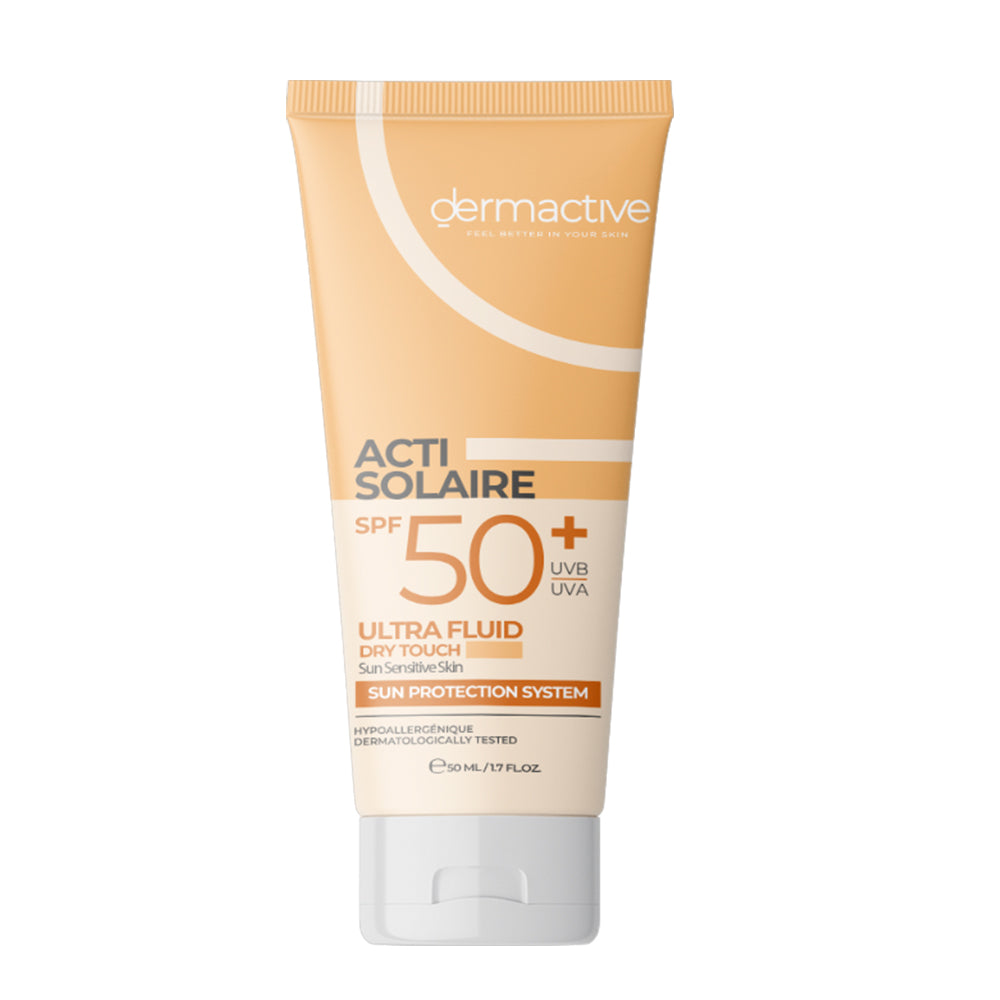 ACTI-SOLAIRE SPF 50+ Ultra Fluid Light Tinted – dermactive